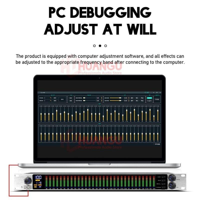 Sound Equalizer Graphic 31 Bands